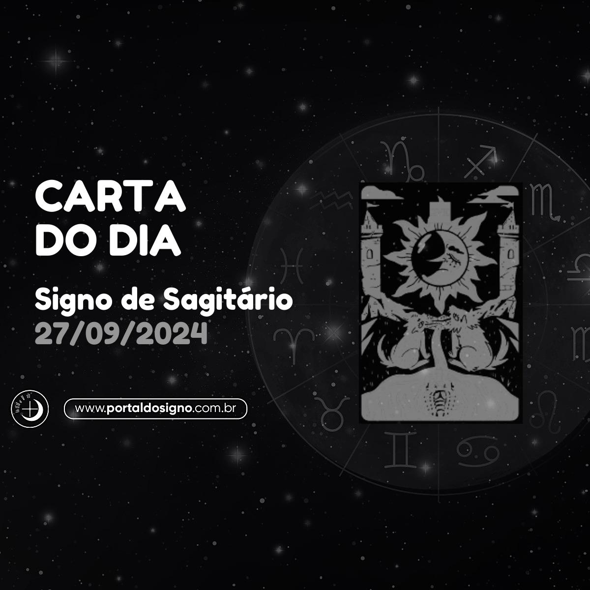 Tarot - Carta do Dia para o signo de Sagitário - Portal do Signo